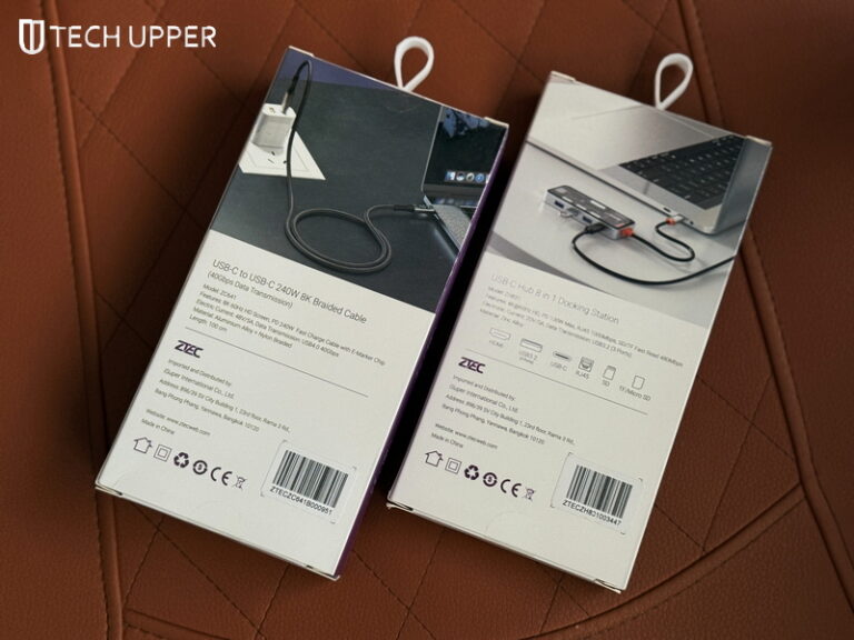 รีวิว ZTEC ZH831 HUB 8 in 1 และ ZTEC ZC641 Thunder Bolt USB-C to USB-C คุณสมบัติระดับสูง คุณภาพ ...