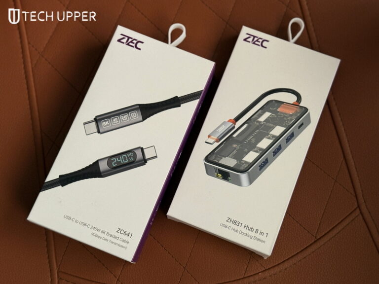 รีวิว ZTEC ZH831 HUB 8 in 1 และ ZTEC ZC641 Thunder Bolt USB-C to USB-C ...